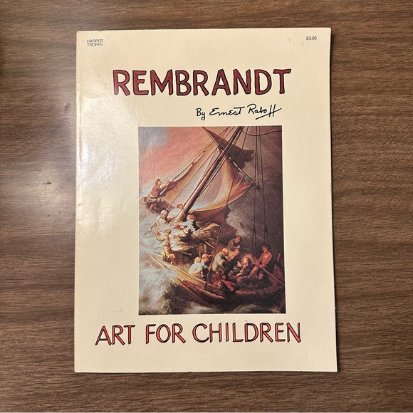 Harper Trophy | Toys | Rembrandt Art For Children 987 By Ernest Raboff ...